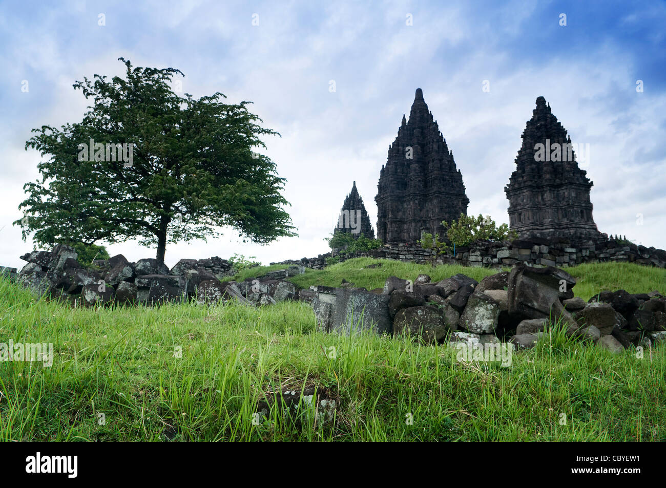 Prambanan ruins - East Java (Indonesia Stock Photo - Alamy