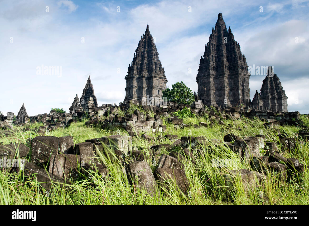 Prambanan ruins - East Java (Indonesia Stock Photo - Alamy