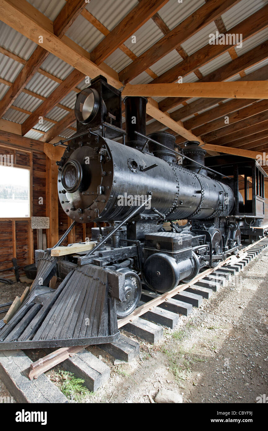 Engine 51 used on the White Pass and Yukon route. MacBride Museum ...
