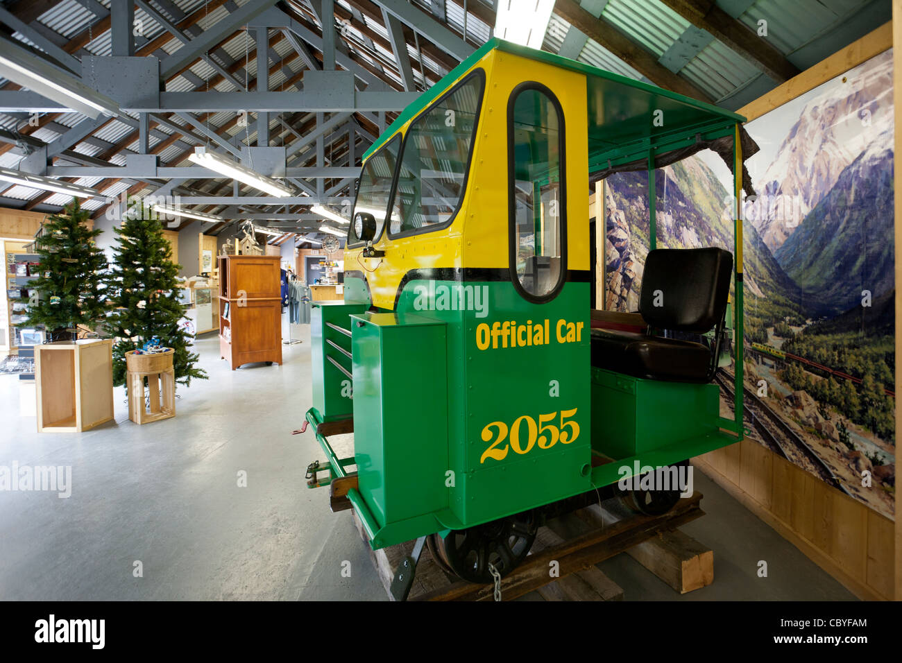 Car used to check the railway. White Pass and Yukon railroad museum ...
