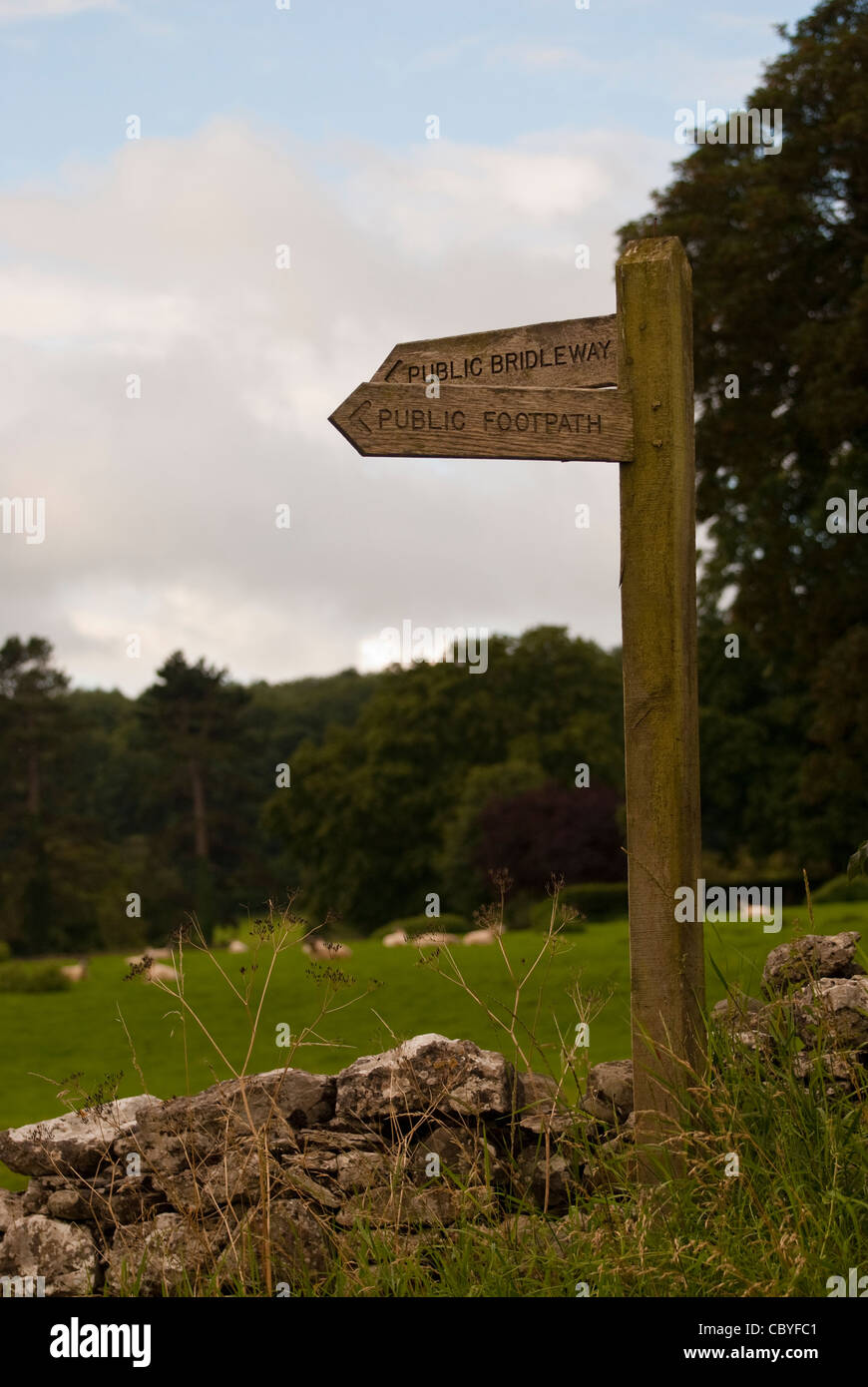 Wooden Post Marker Footpath High Resolution Stock Photography and ...
