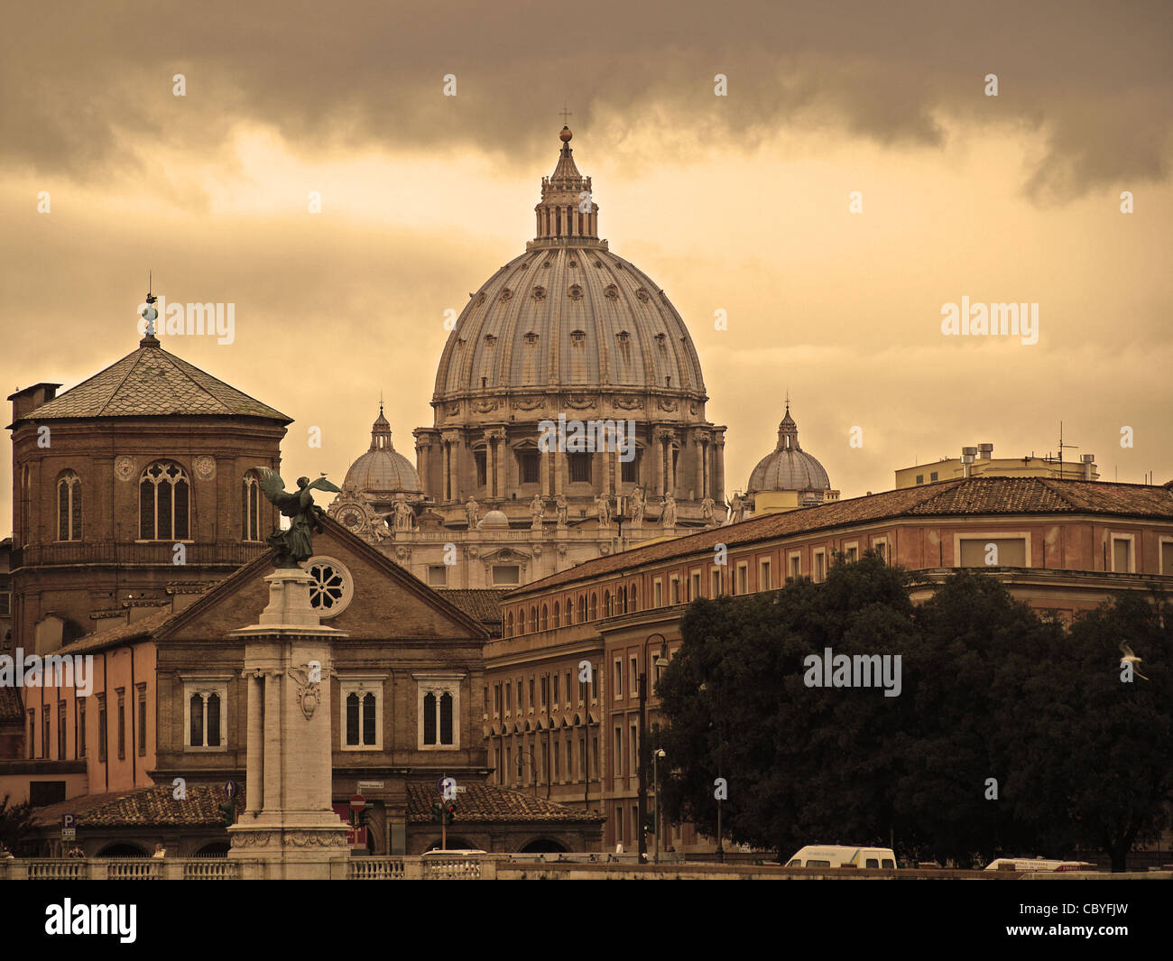 Clouds over rome hi-res stock photography and images - Alamy