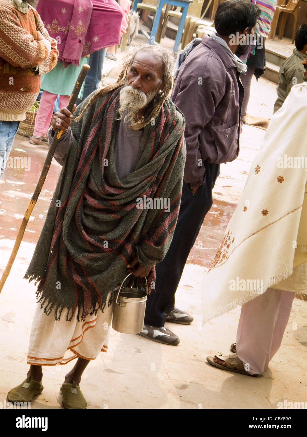 Indian street beggar hi-res stock photography and images - Alamy