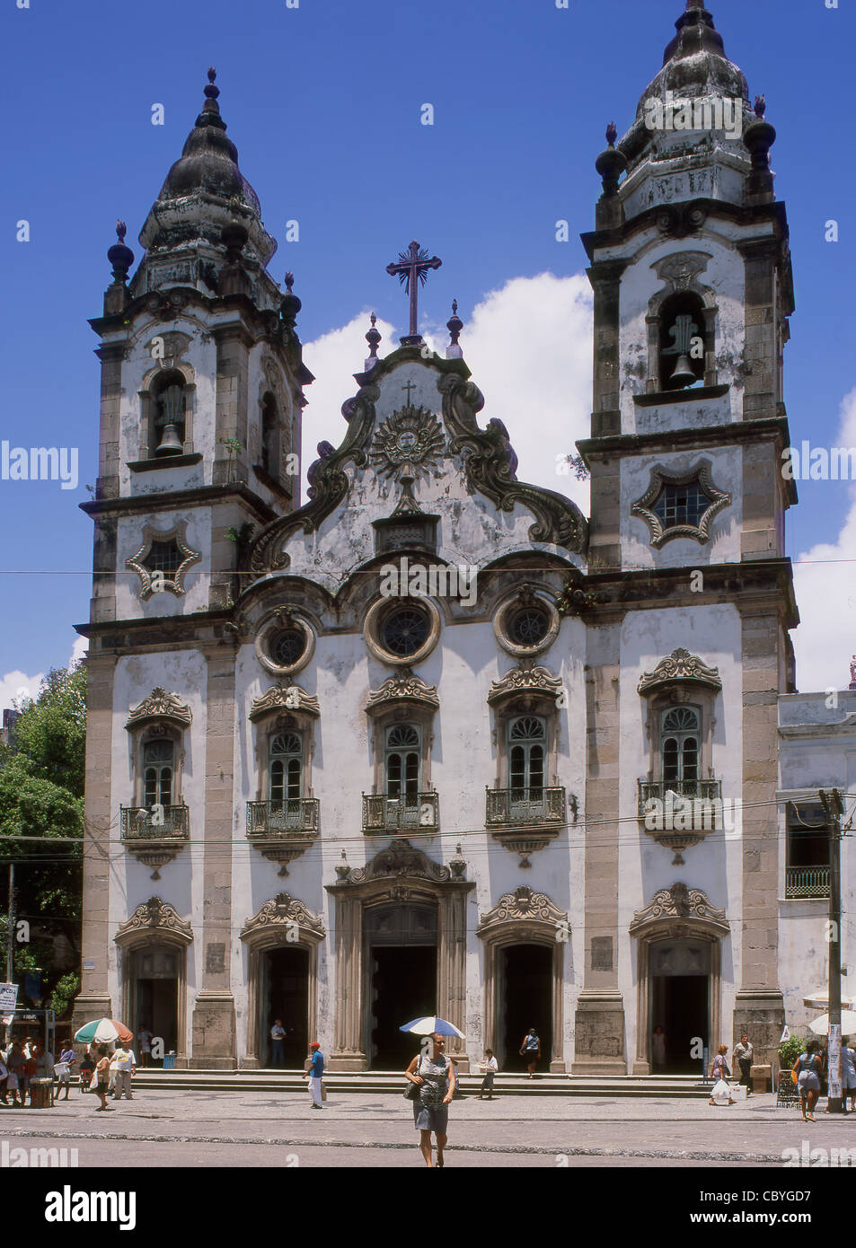 Brazil Pernambuco Recife Santo Antonio church Stock Photo - Alamy