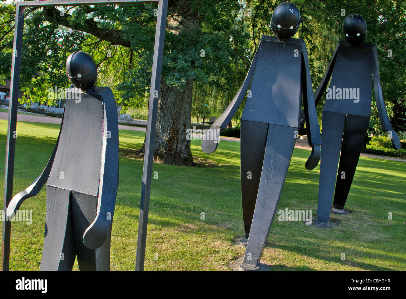 ‘THE THREE STEPS’ (1998), SCULPTURE BY OLIVIER GERVAL, SCULPTURE PARK ...