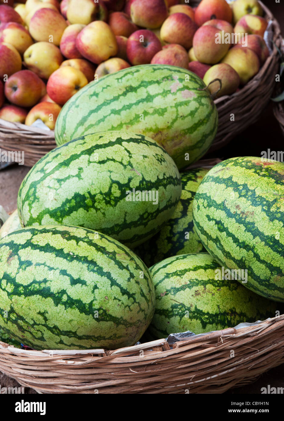 Indian watermelons hi-res stock photography and images - Alamy