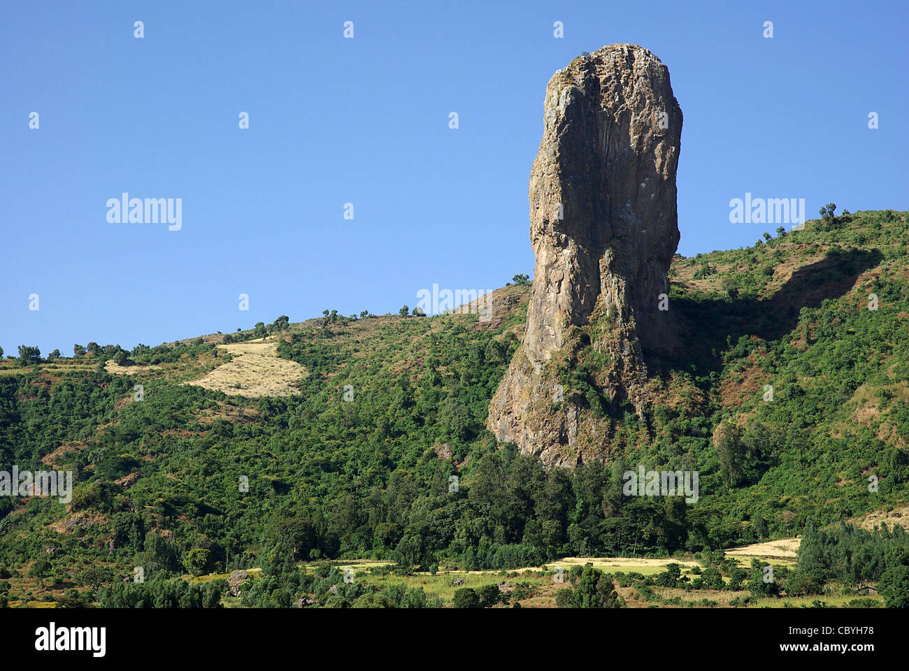 Rock in Ethiopia Stock Photo - Alamy