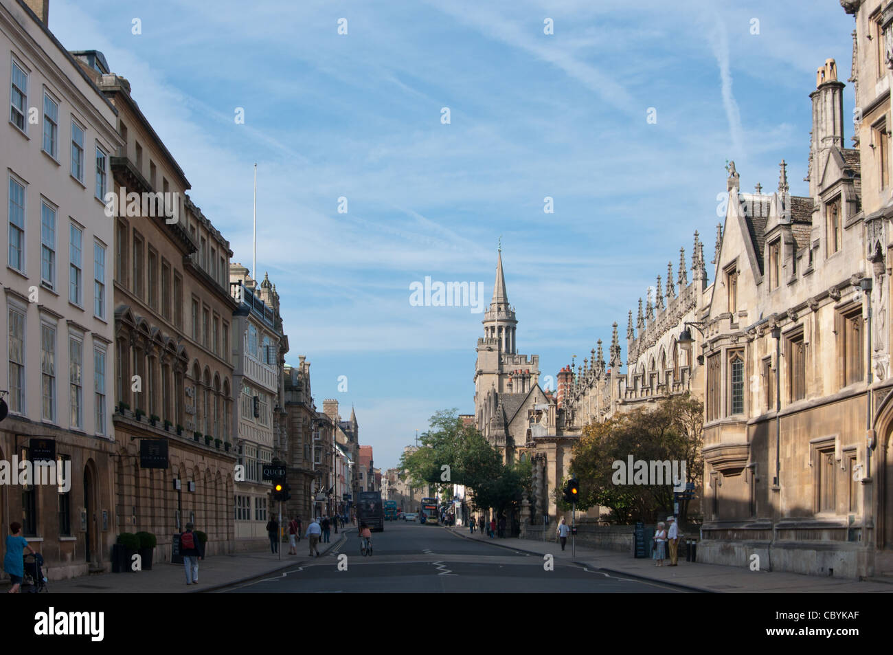 High Street, Oxford, England Stock Photo - Alamy