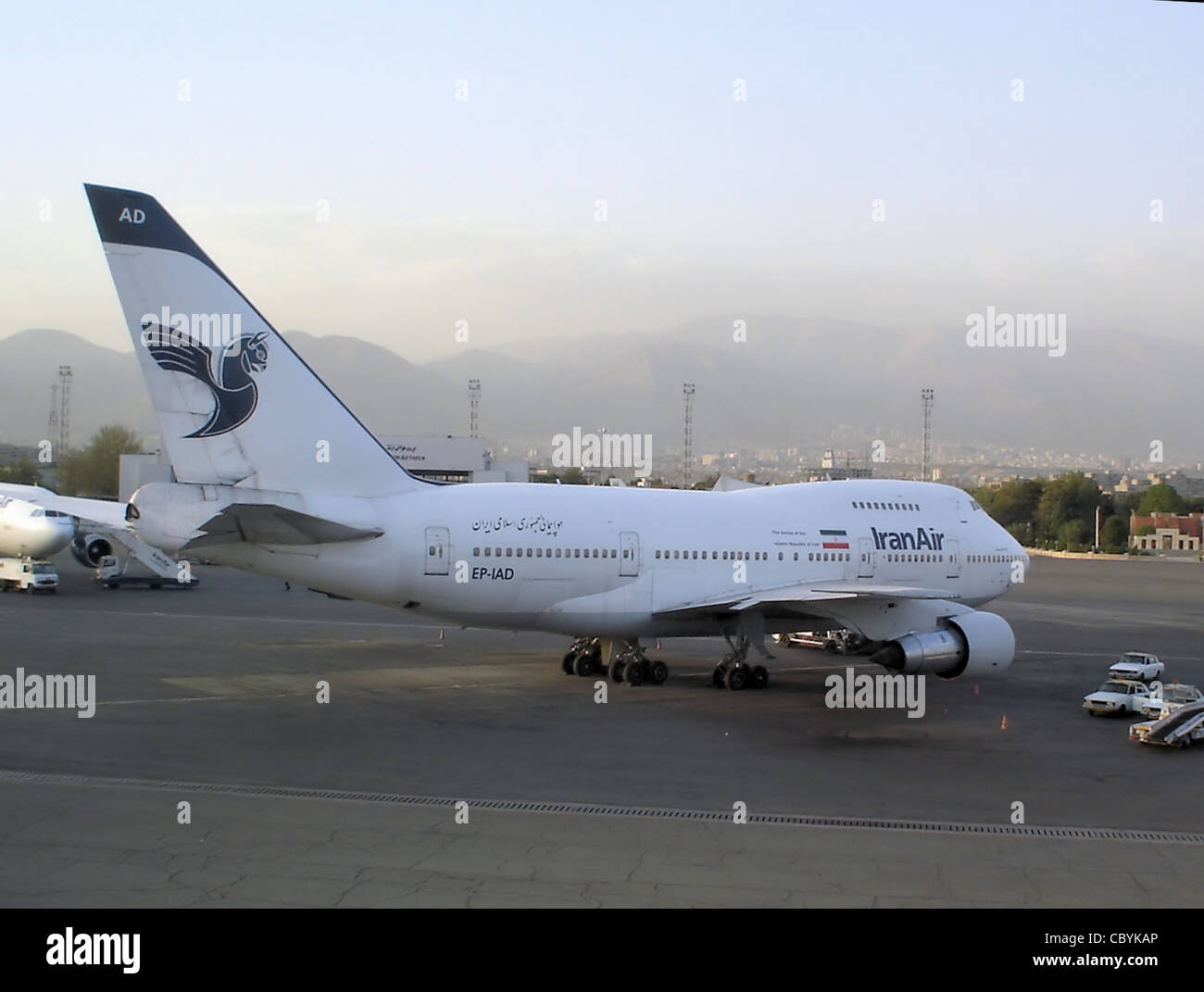 Iran Air Boeing 747SP at Mehrabad International Airport Stock Photo - Alamy