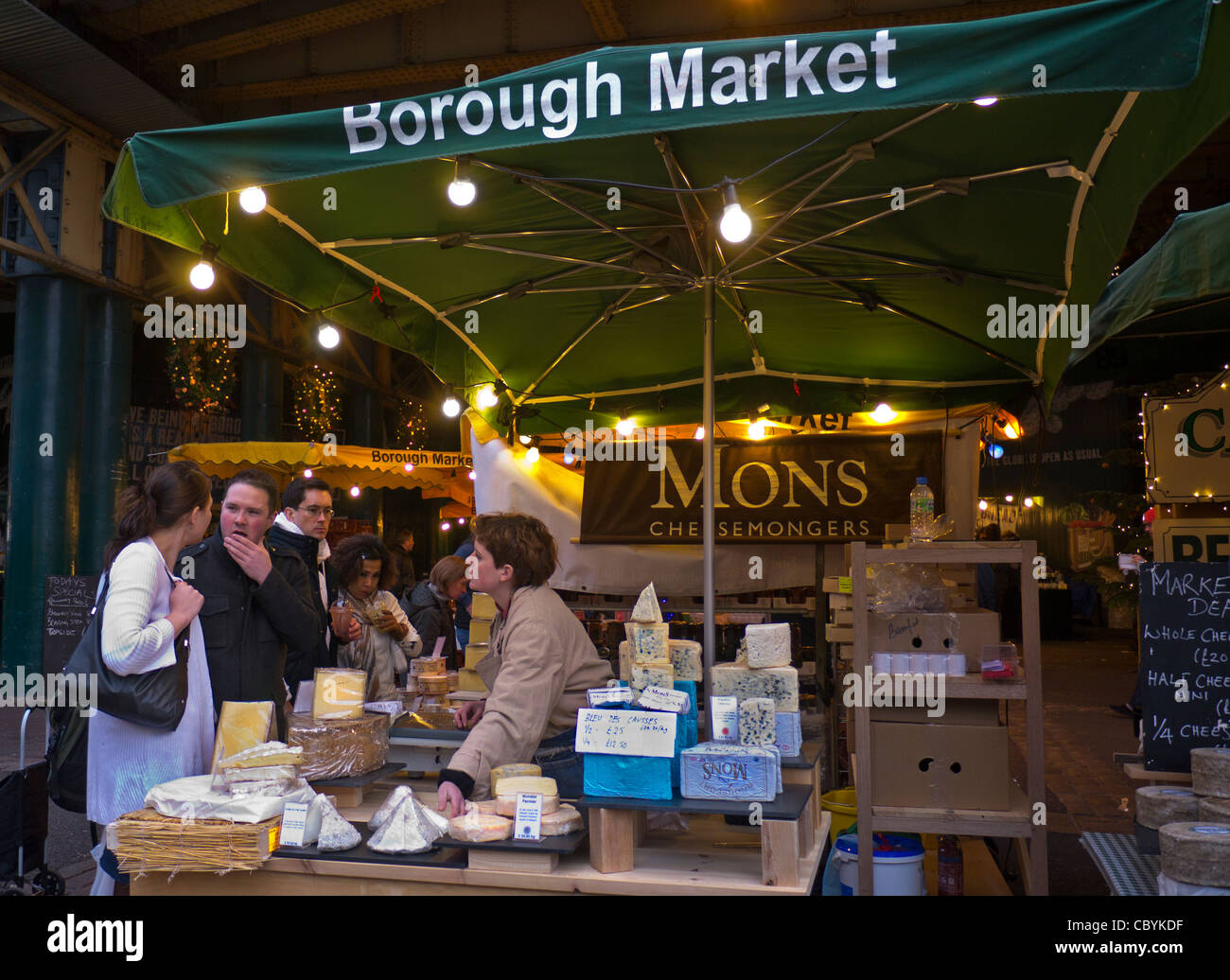 Borough market christmas hi-res stock photography and images - Alamy