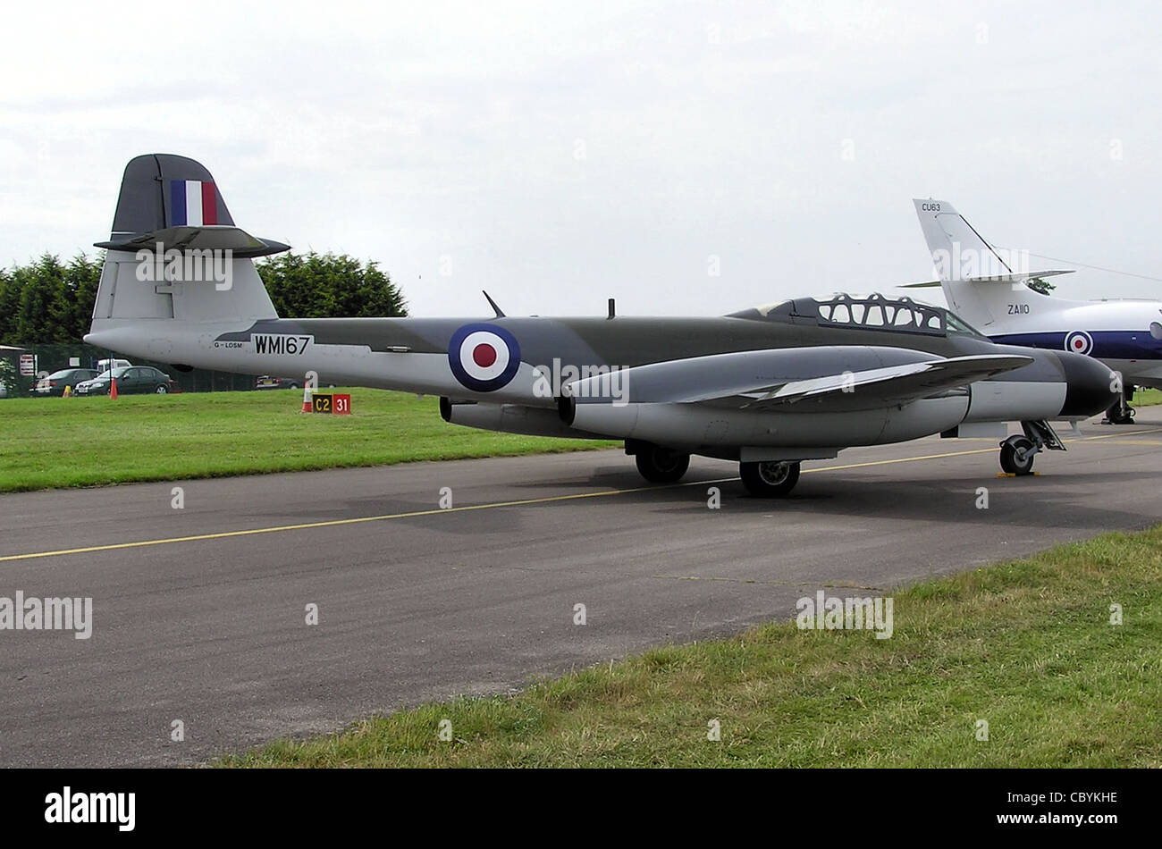 Gloster meteor fighter hi-res stock photography and images - Alamy