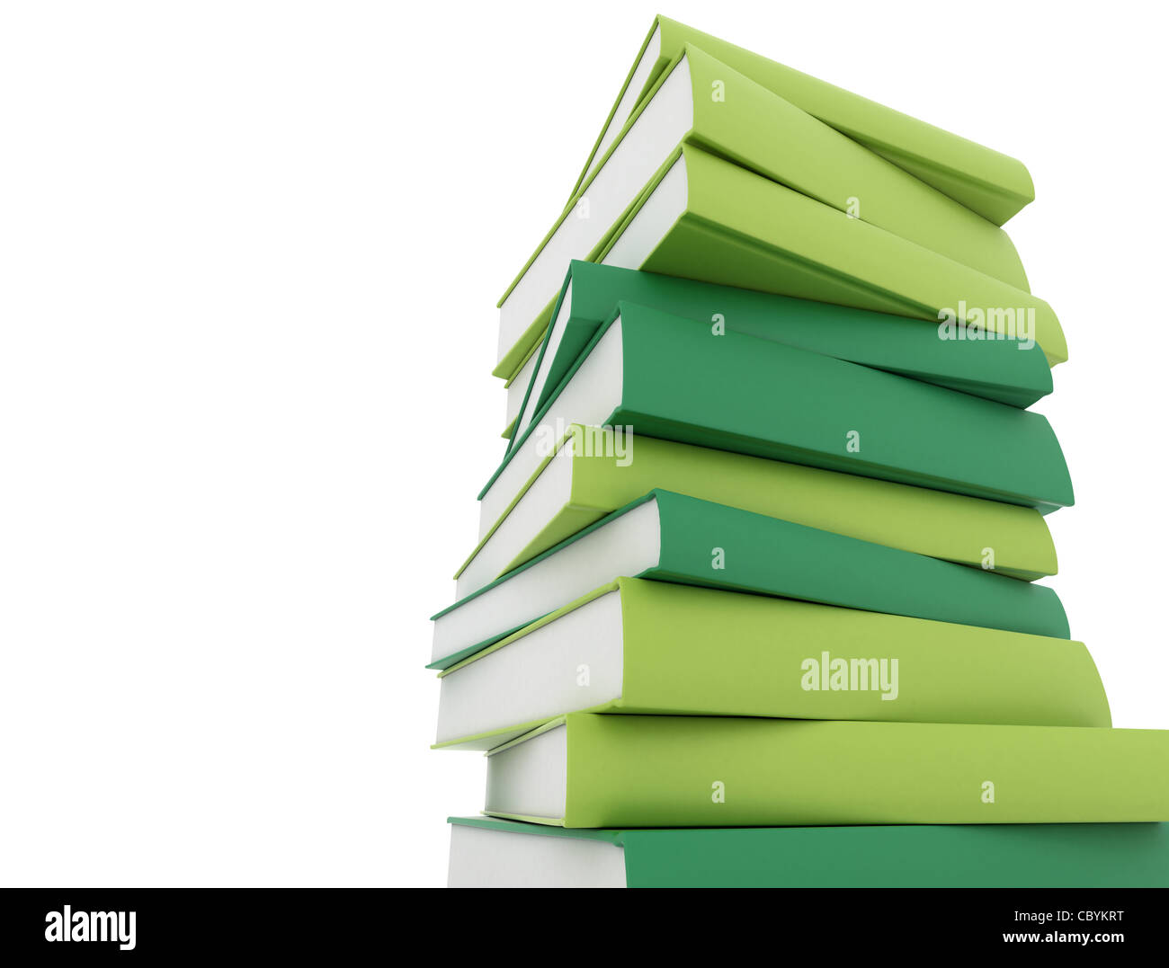 Books pile 3d render large hi-res stock photography and images - Alamy