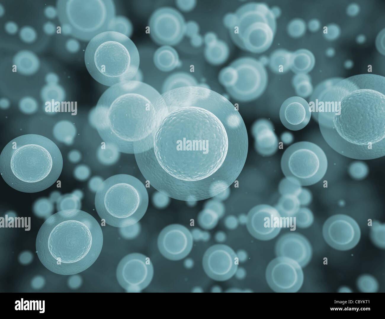 Science background - Large group of egg cells Stock Photo - Alamy