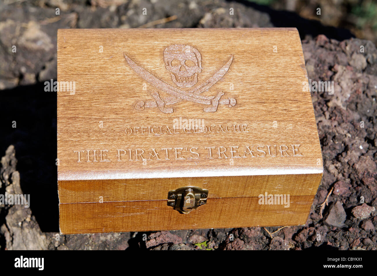 Geocache container / box / case Stock Photo - Alamy