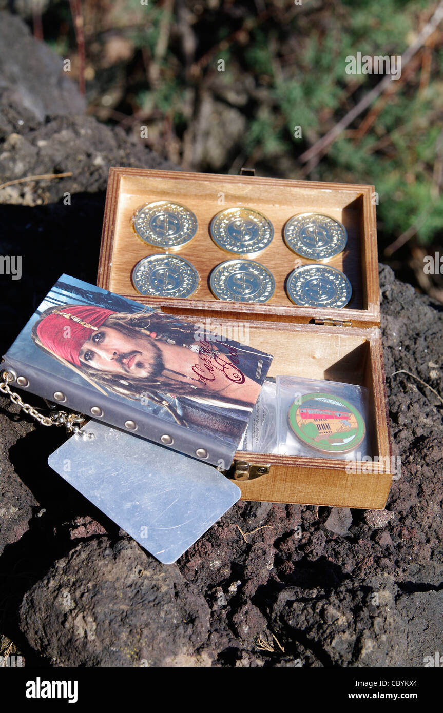 Geocache container hi-res stock photography and images - Alamy