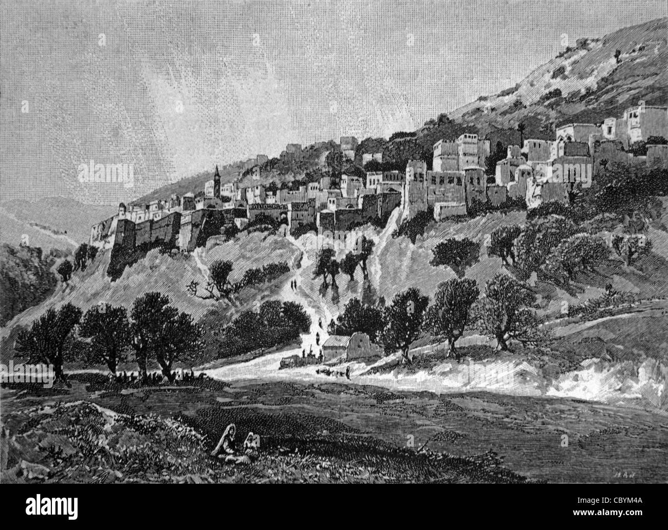 Old nazareth Black and White Stock Photos & Images - Alamy