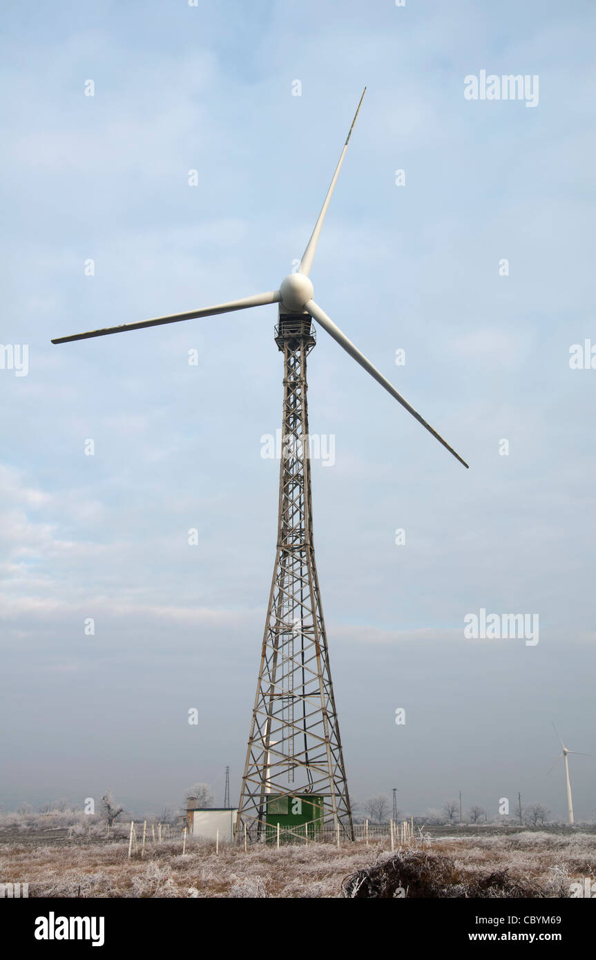 Wind turbine - renewable energy source Stock Photo - Alamy