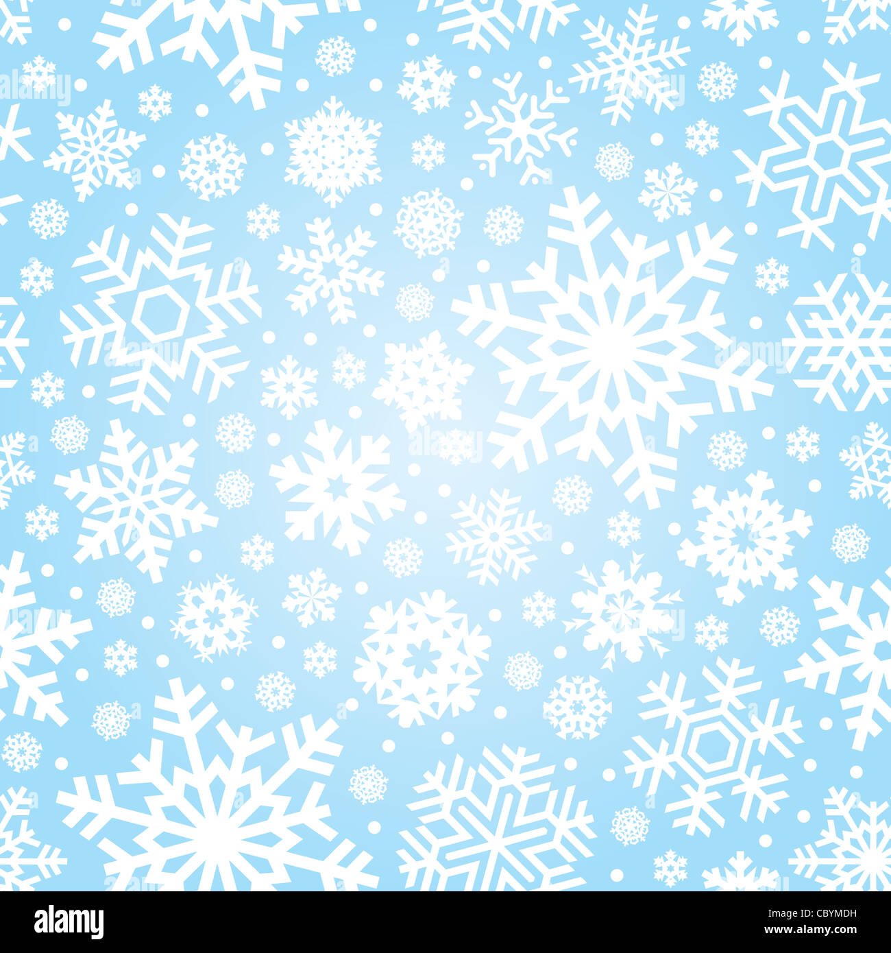 Snowflakes seamless pattern snow background hi-res stock photography ...