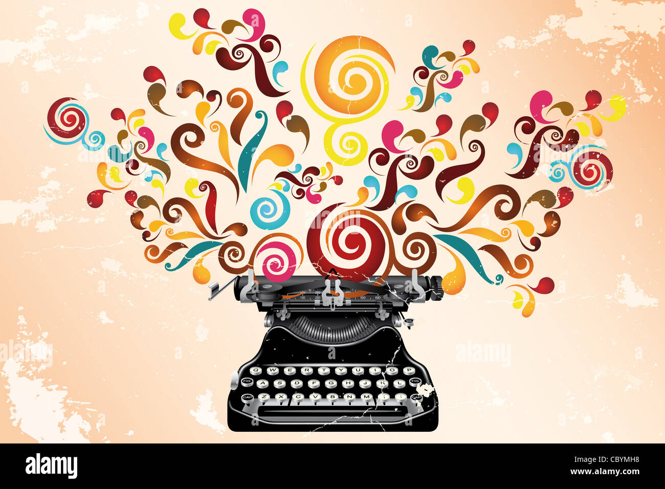 Typewriter Background