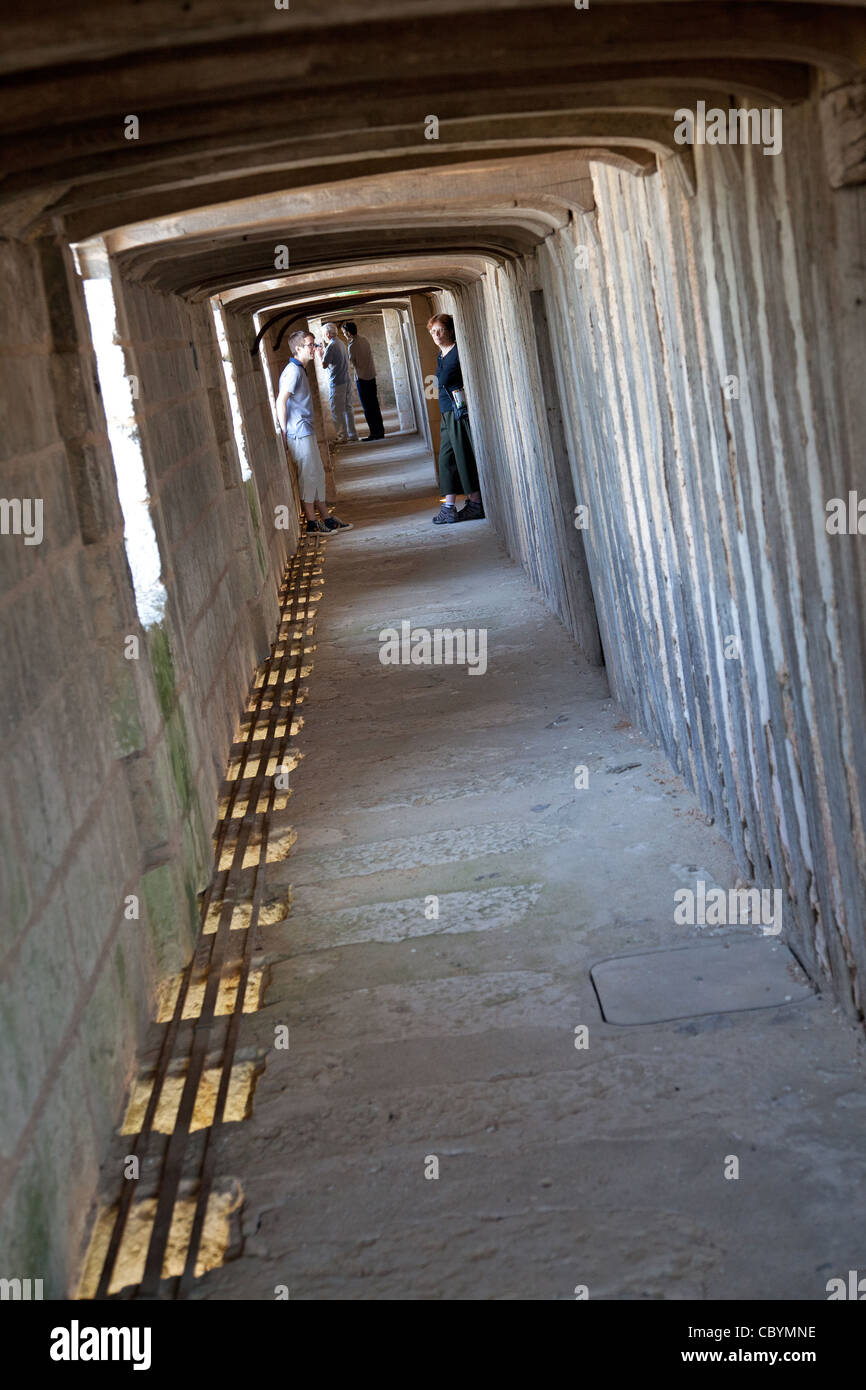 PARAPET WALK, CHATEAU DE CHATEAUDUN, EURE-ET-LOIR (28), FRANCE Stock ...