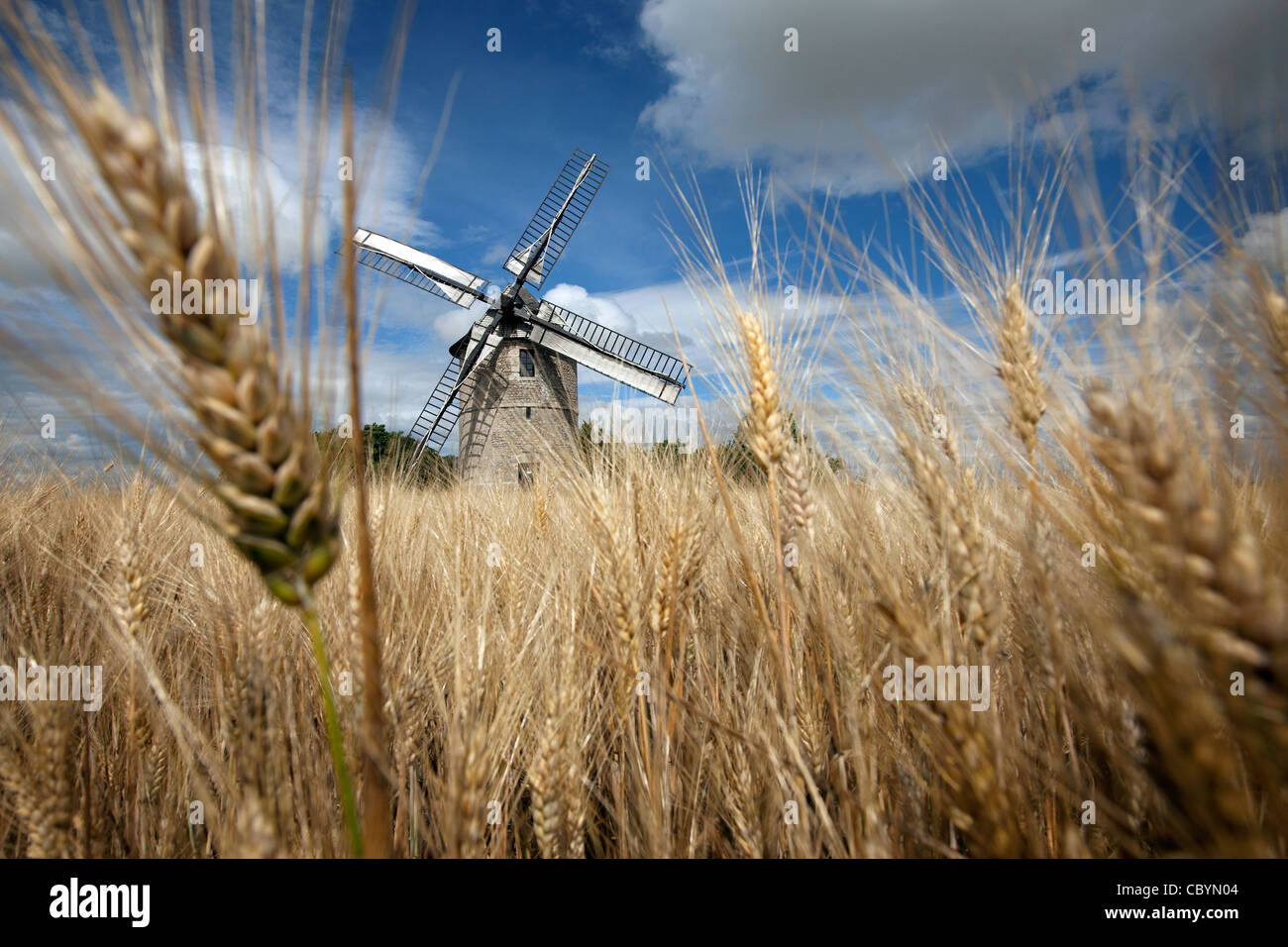 19th century stone windmill hi-res stock photography and images - Alamy