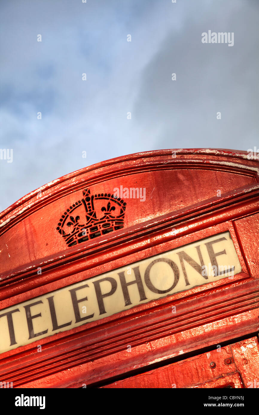 Iconic British Telephone Box Stock Photo - Alamy