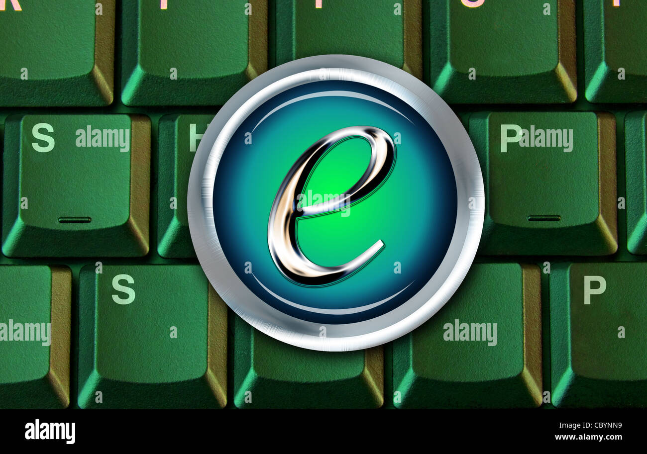 E-Commerce Computer Key Board Stock Photo - Alamy