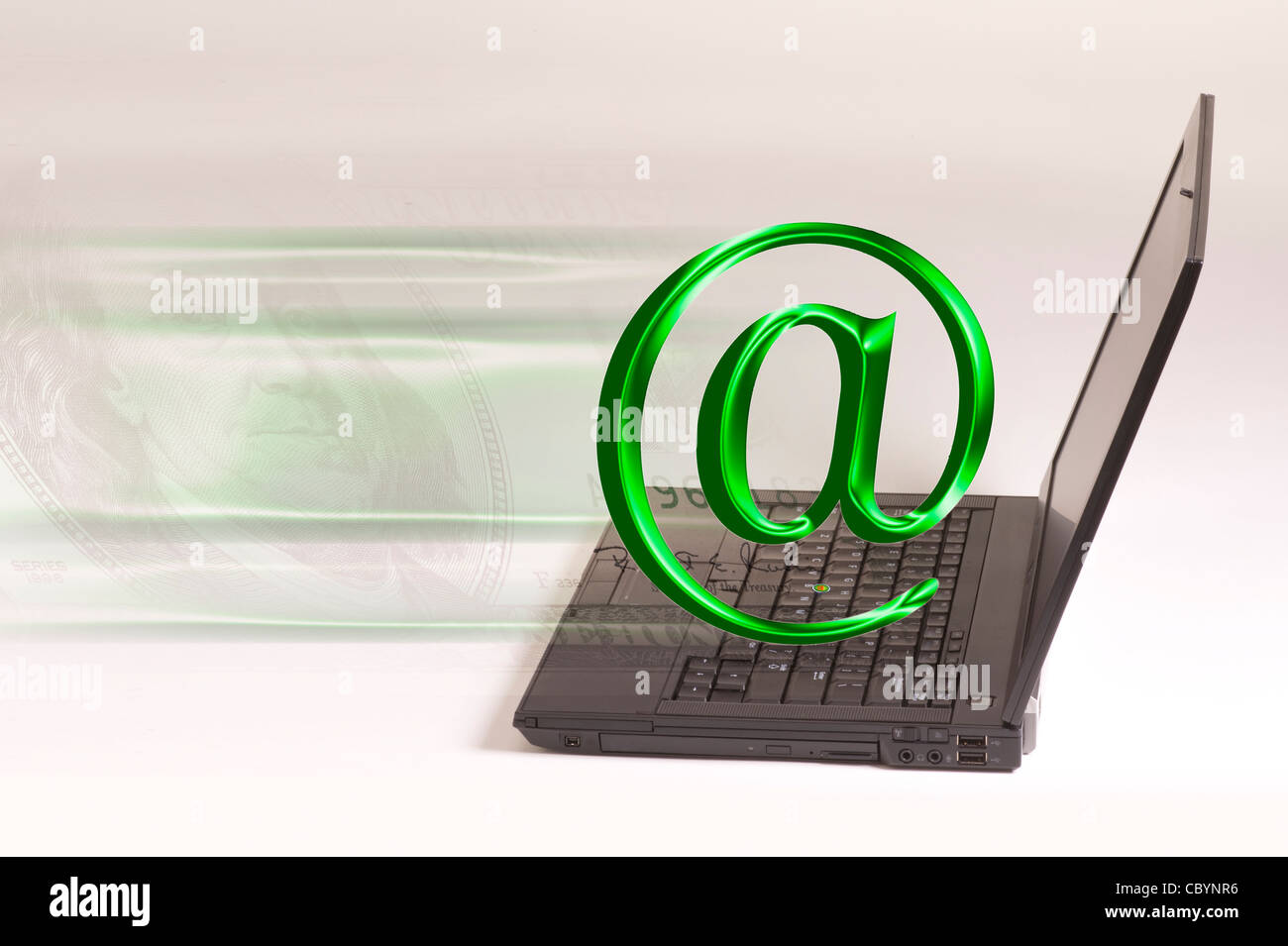 E-Commerce Computer Shopping Stock Photo - Alamy