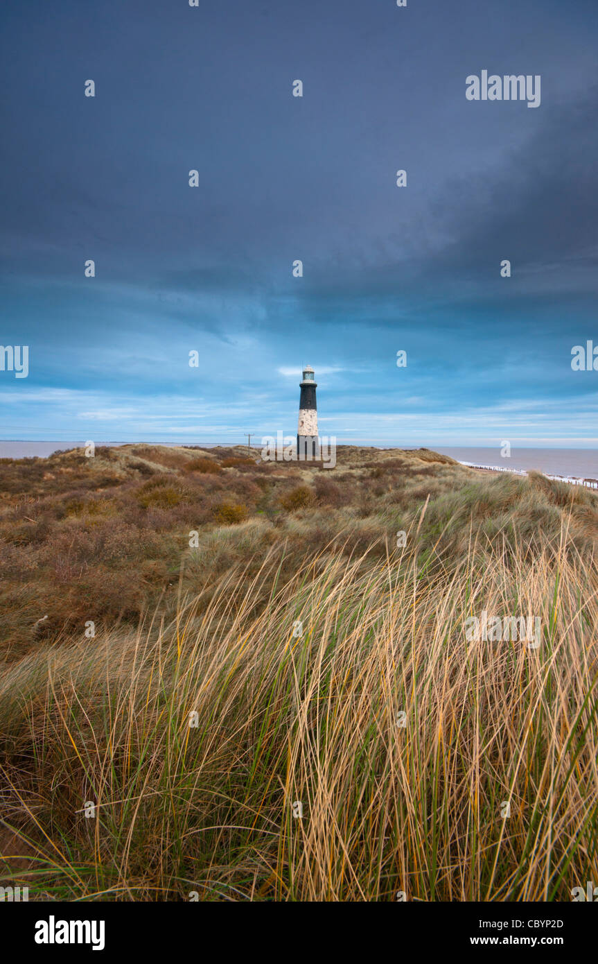Spurn Head Lighthouse Stock Photo - Alamy