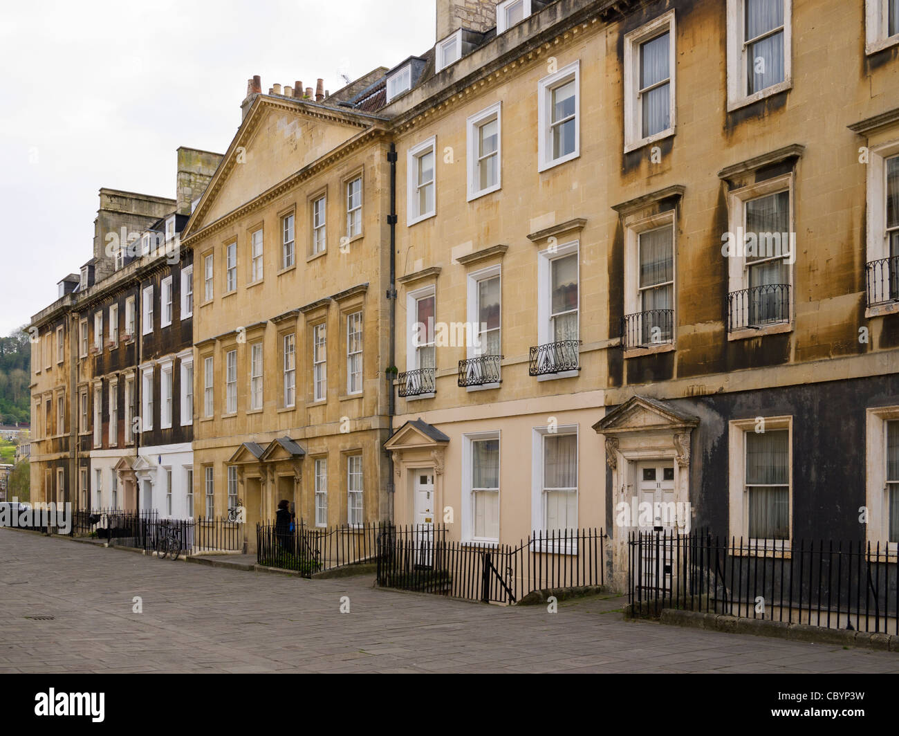 The pedestrian Duke Street (1748) in Bath, Somerset, England, built by ...