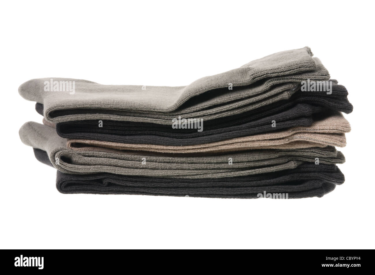 Stack of Men's Socks Stock Photo - Alamy
