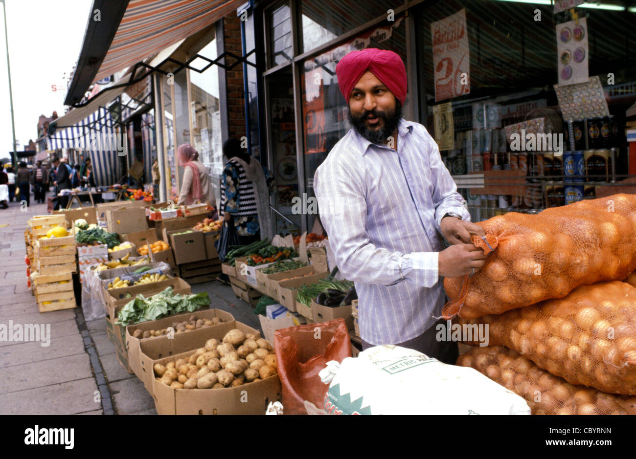 Southall market stall hi-res stock photography and images - Alamy