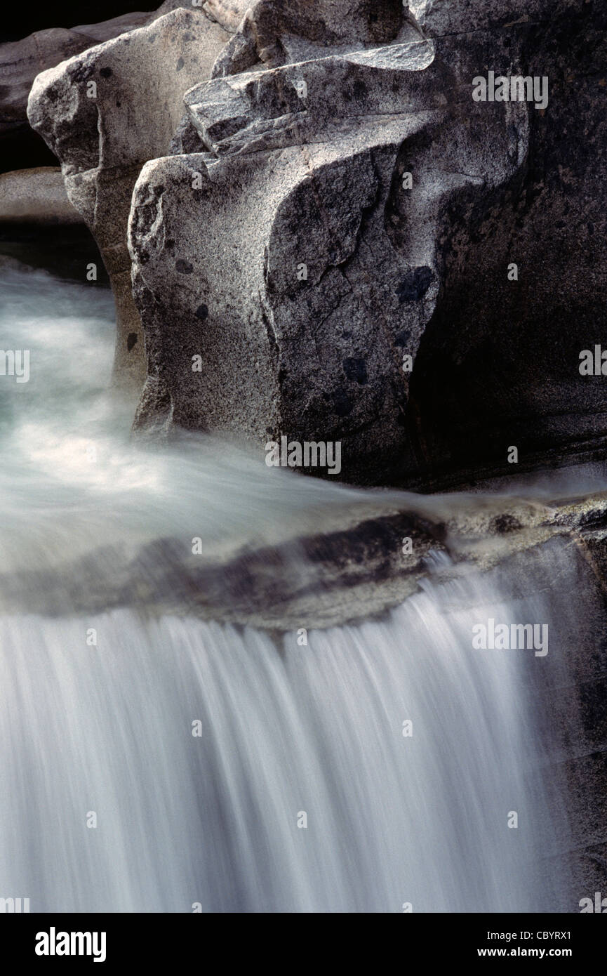 Water river rocks flowing waterfall patterns hi-res stock photography ...