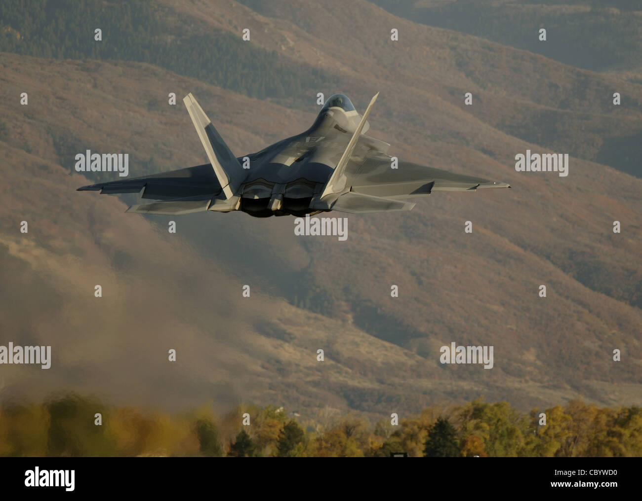 Pilot attached to the 27th fighter squadron hi-res stock photography ...
