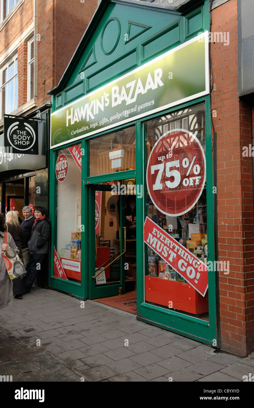 Hawkins Bazaar shop Stock Photo - Alamy