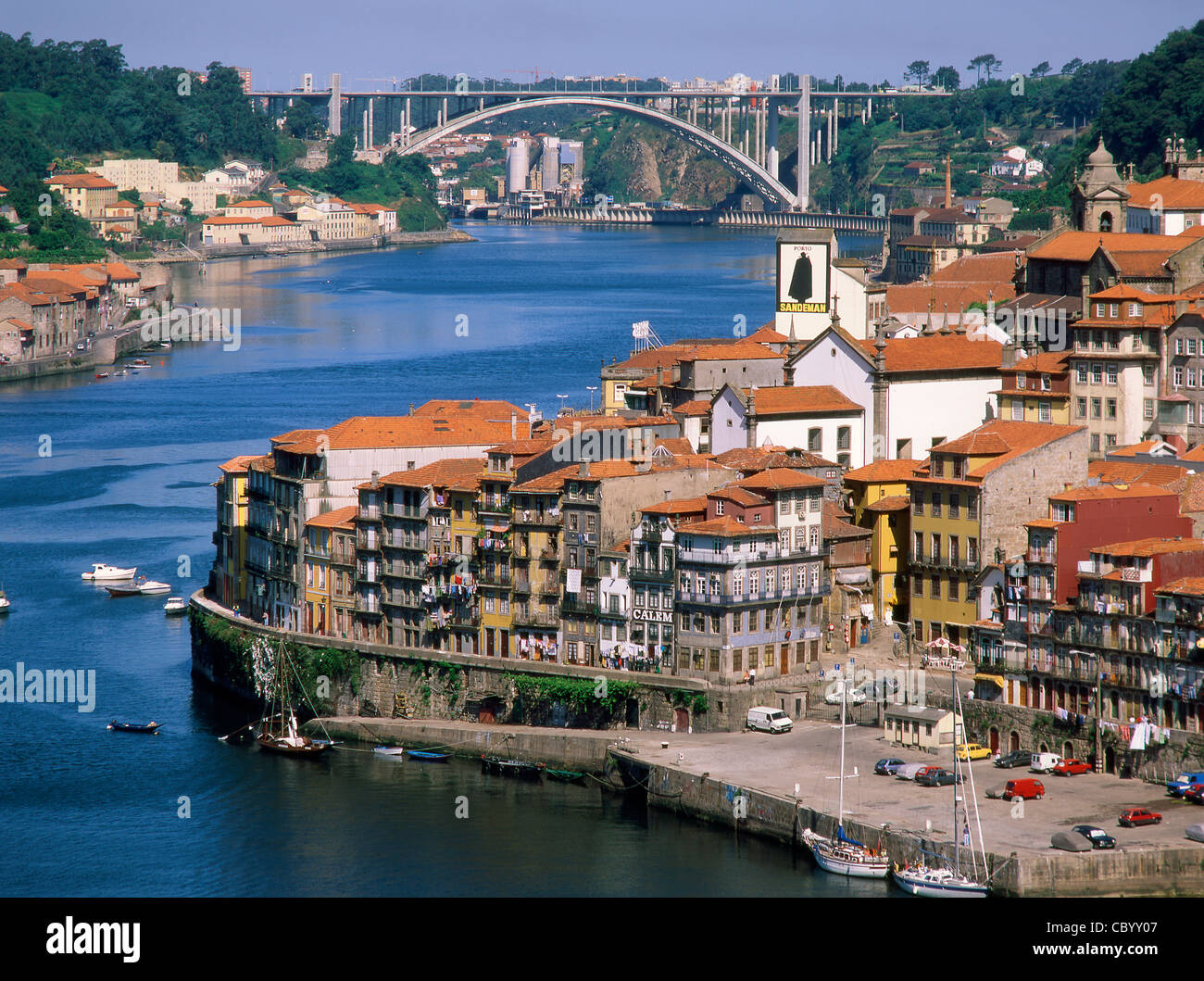 Portugal Porto & river Douro Stock Photo - Alamy