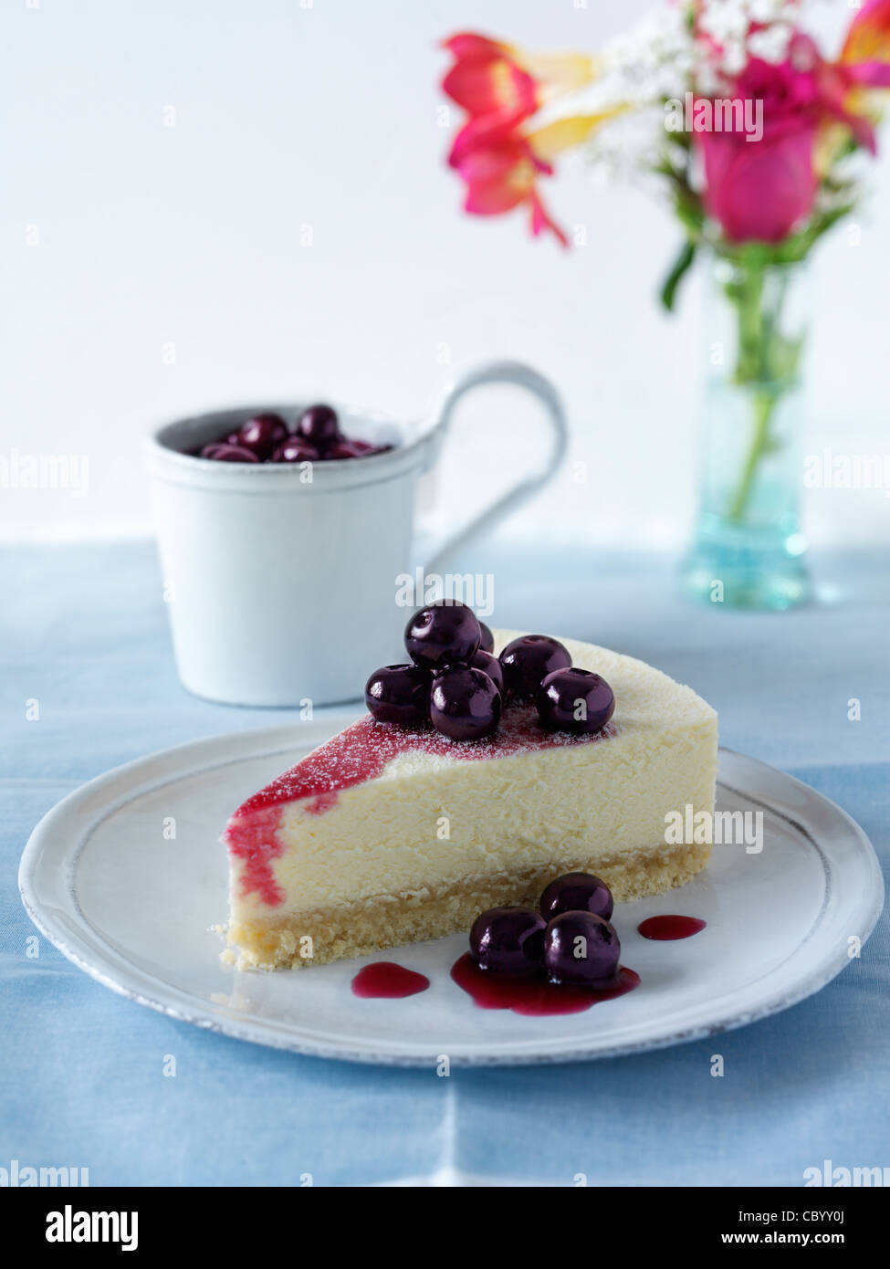 Cheesecake compote hi-res stock photography and images - Alamy
