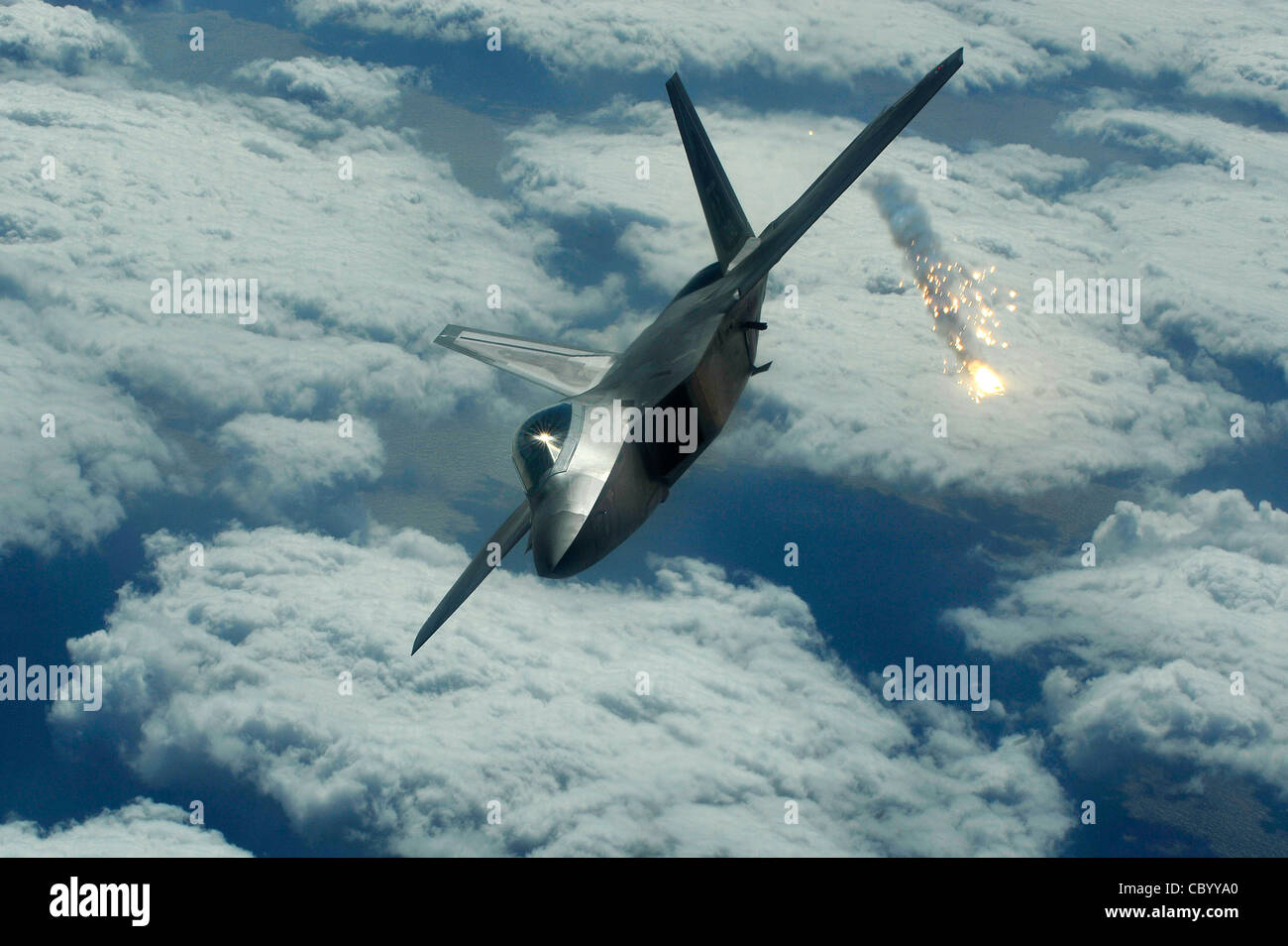 An F 22 Raptor From Langley Air Force Base High Resolution Stock ...