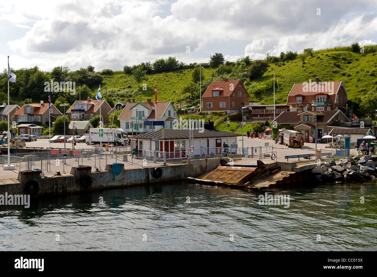 The Backvikens harbour on the island of Hven in Oresund Stock Photo - Alamy