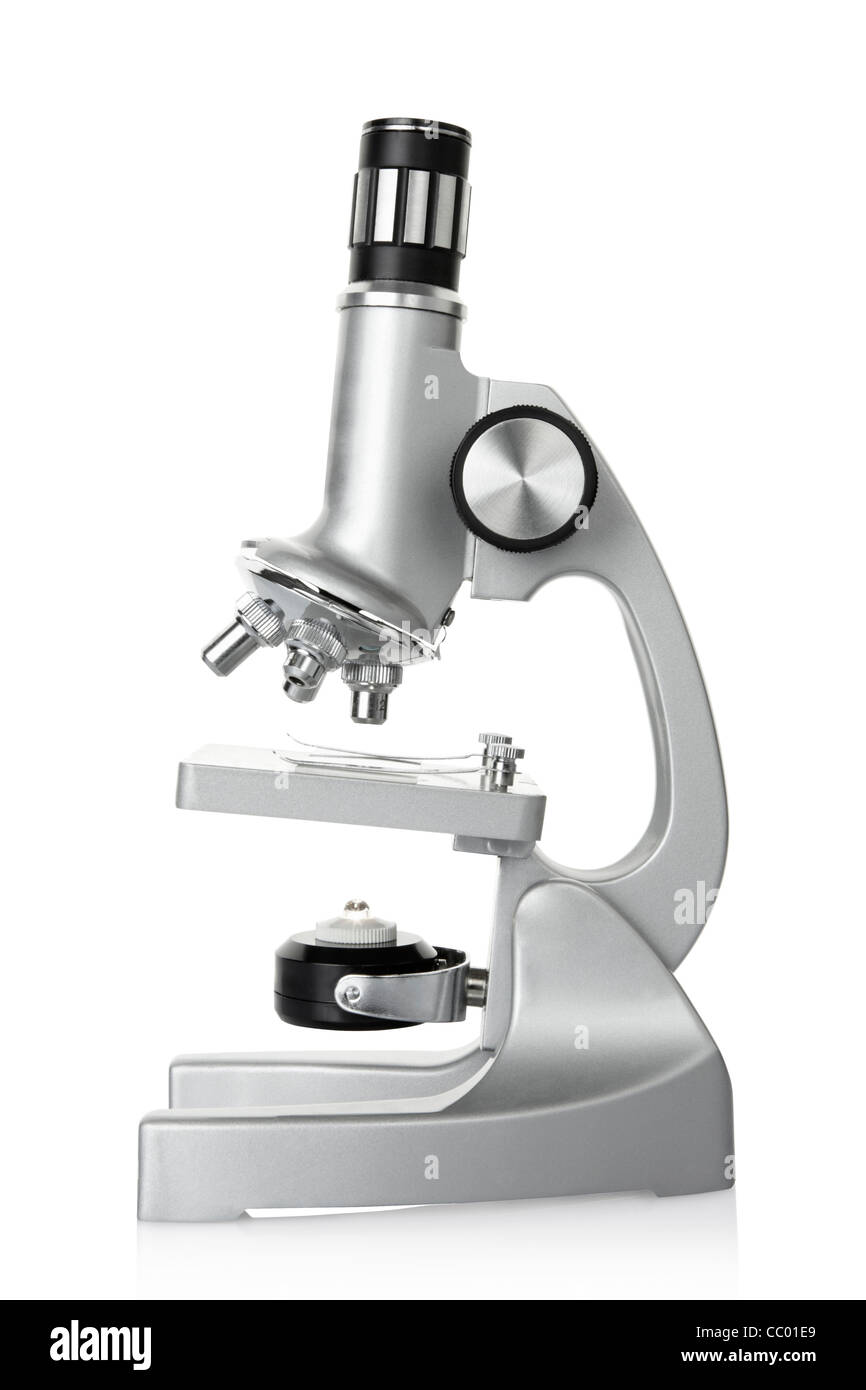 Microscope black symbol hi-res stock photography and images - Alamy