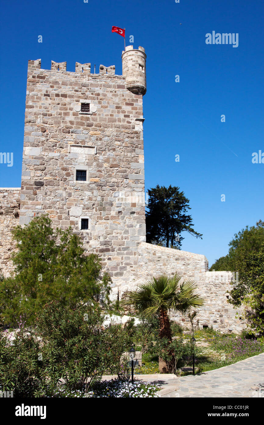 ONE OF THE TOWERS OF THE FORTIFIED CASTLE OF SAINT PETER (15 TH CENTURY ...