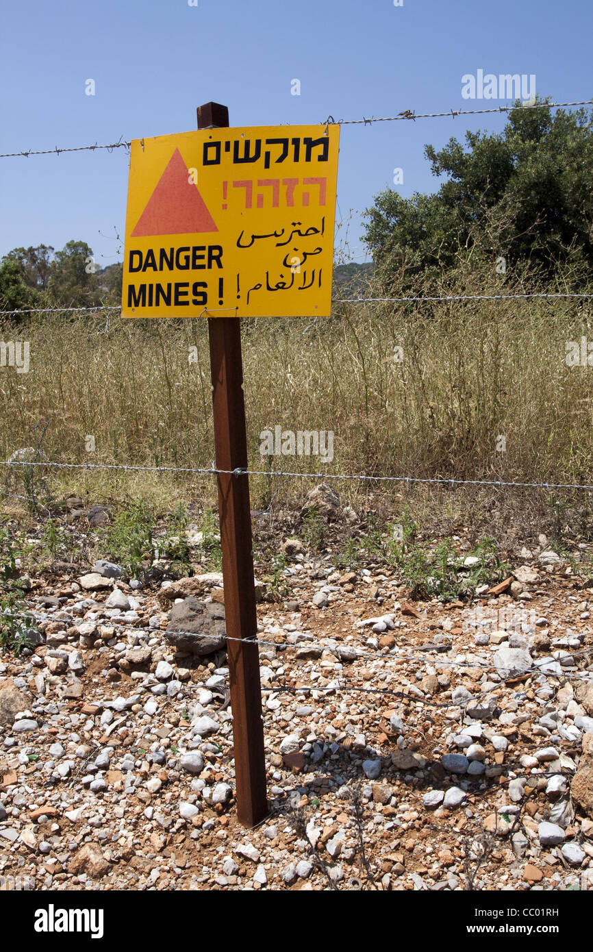 Minefield Warning Sign Danger High Resolution Stock Photography and ...