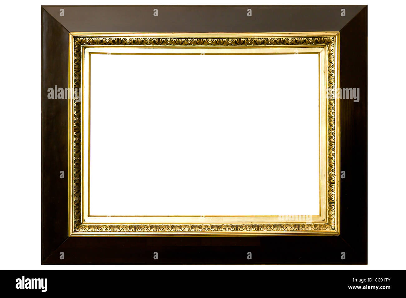Gilded picture frame Stock Photo - Alamy
