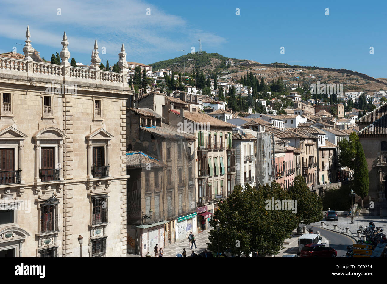 Granada city center hi-res stock photography and images - Alamy
