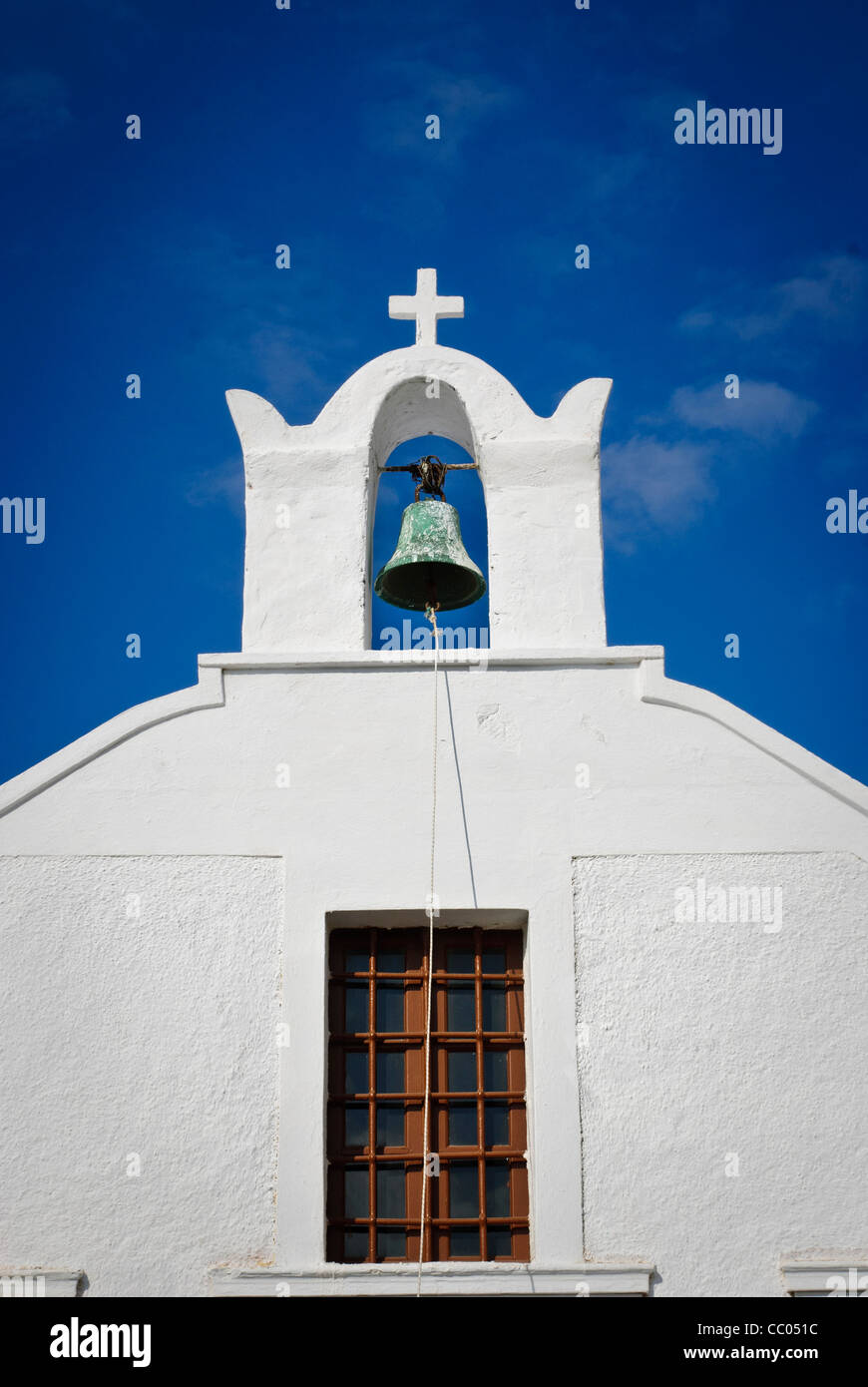 White church tower bell hi-res stock photography and images - Alamy