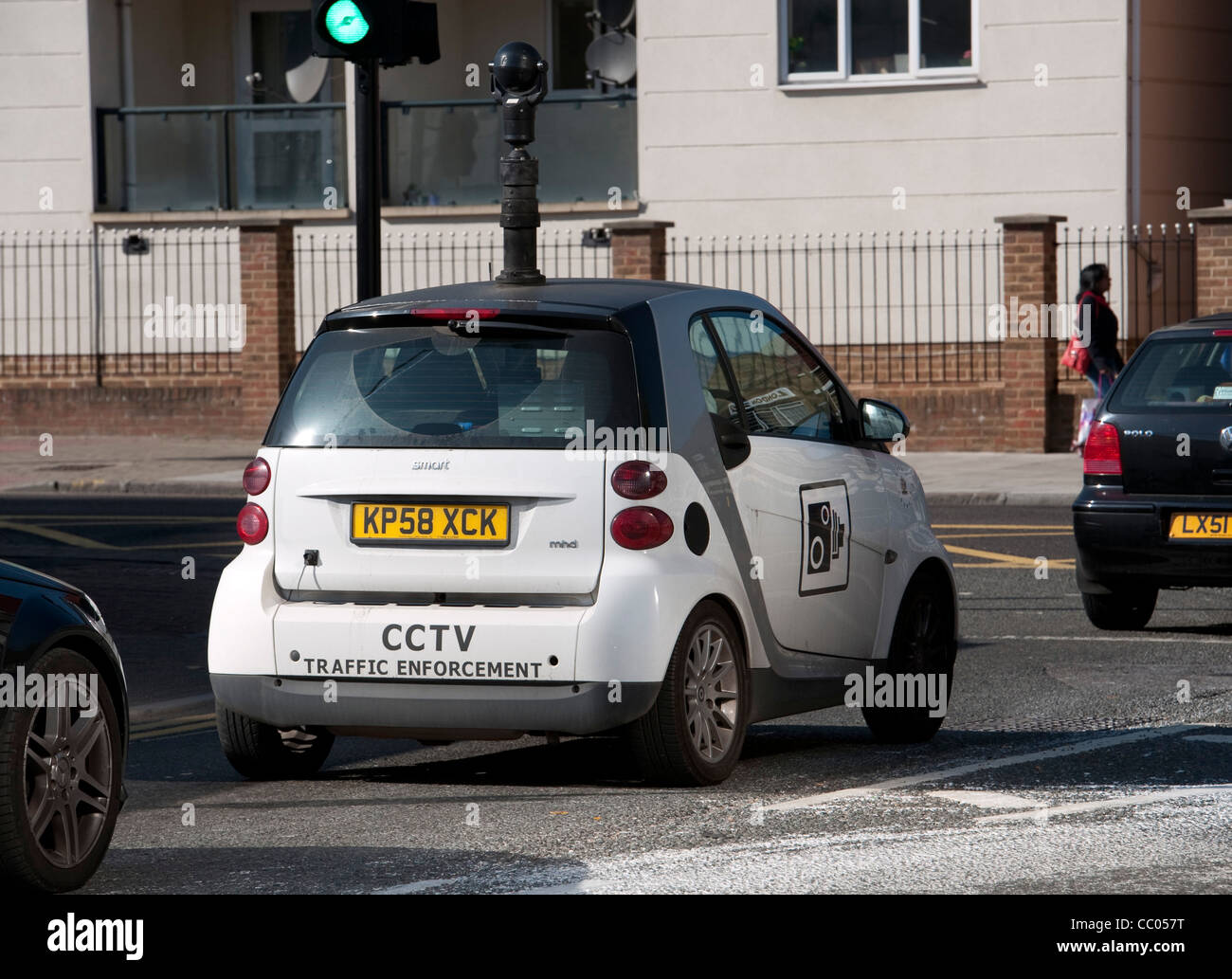 CCTV traffic camera car Stock Photo - Alamy