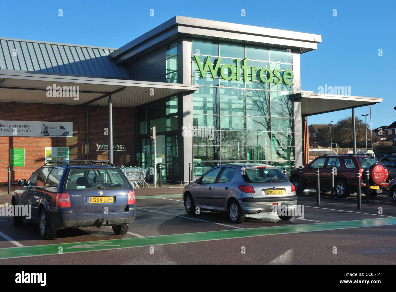 waitrose supermarket external Stock Photo - Alamy