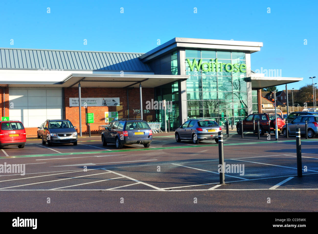 Waitrose car park hi-res stock photography and images - Alamy
