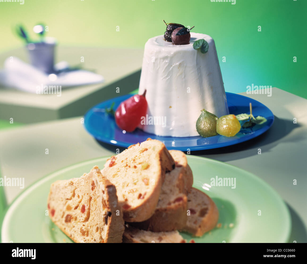 Tableau: curd dessert / pascha cake Stock Photo - Alamy