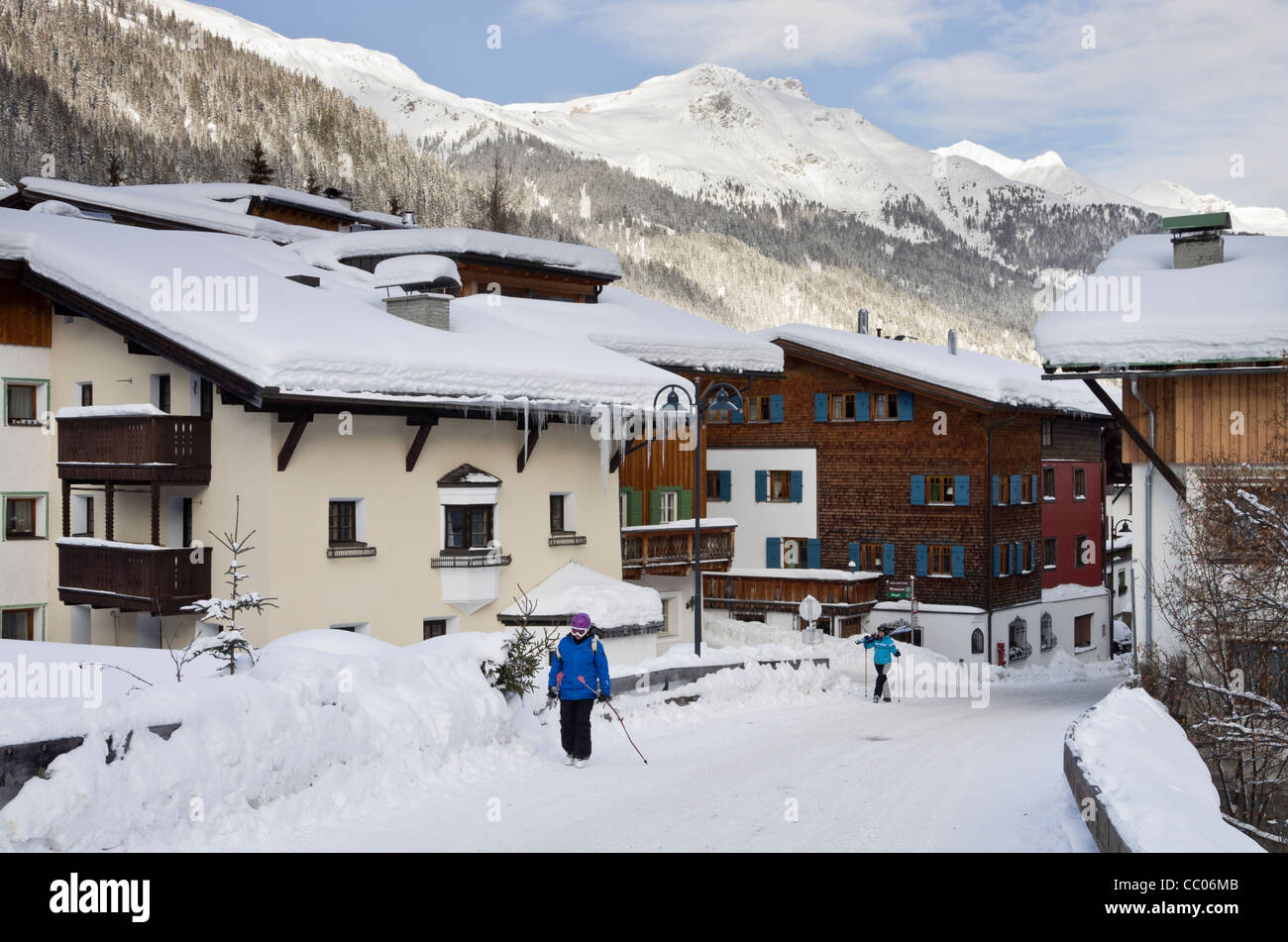 St anton village hi-res stock photography and images - Alamy